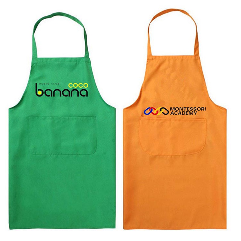 Wholesale custom blank aprons, advertising aprons with logo printing