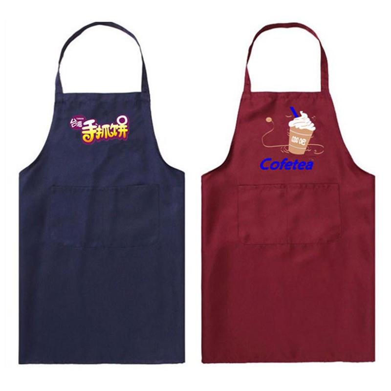 Wholesale custom blank aprons, advertising aprons with logo printing